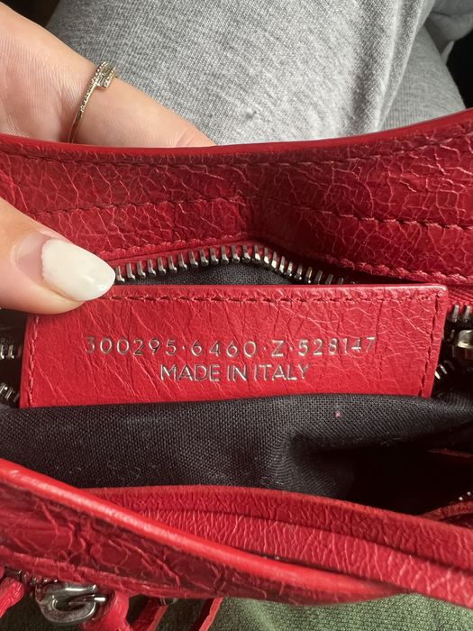 Balenciaga Red Balenciaga City Bag | Grailed