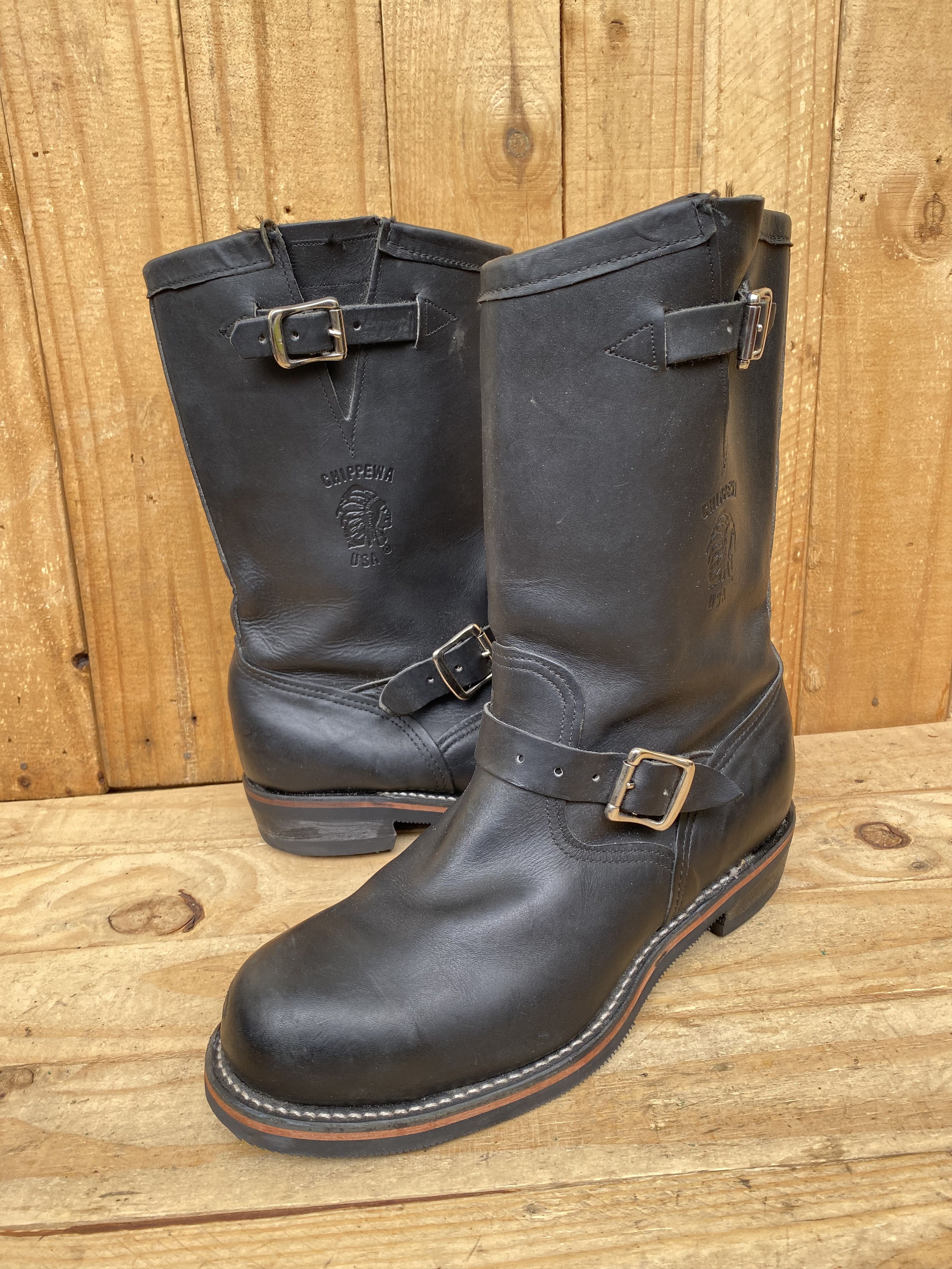 Chippewa Chippewa 27863 Steel Toe Engineer Boots Mens Rider Moto | Grailed