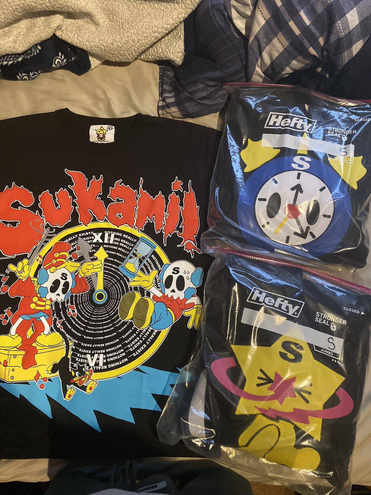 Sukamii Sukamii Running Out of Time Tee | Grailed