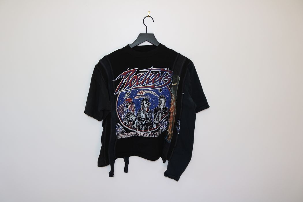 Needles Rebuilt by Needles 7 Cut "Rockets" Band Tee | Grailed