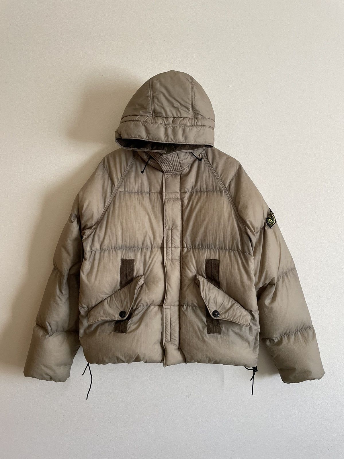 Stone Island Stone Island Opaque Nylon Tela Down Puffer Jacket A/W’05 ...