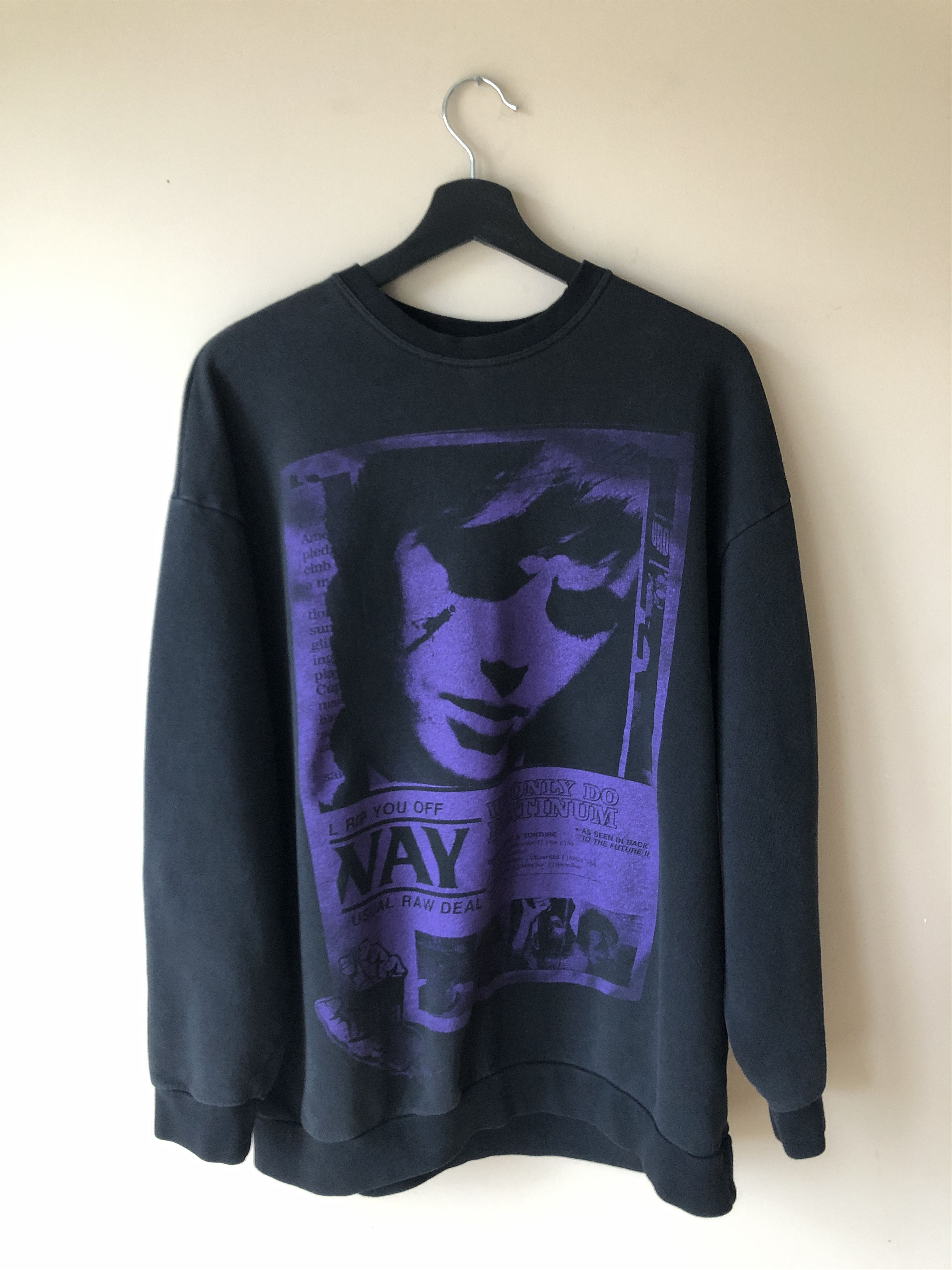 Raf Simons Raf Simons 2003 'Consumed' Collage Sweater | Grailed