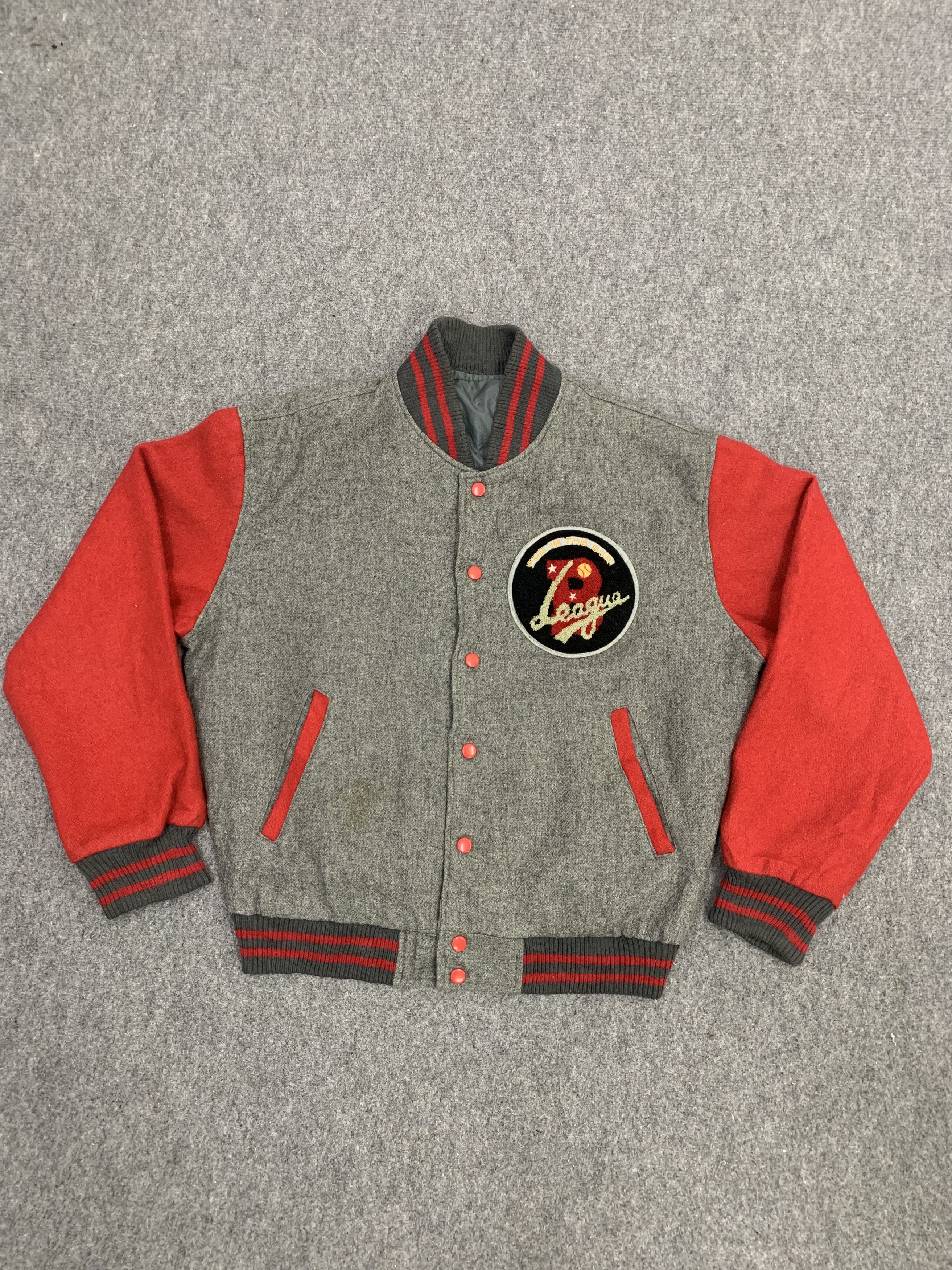 Varsity Jacket × Vintage Vintage Coast Highway Laguna Beach Wool ...
