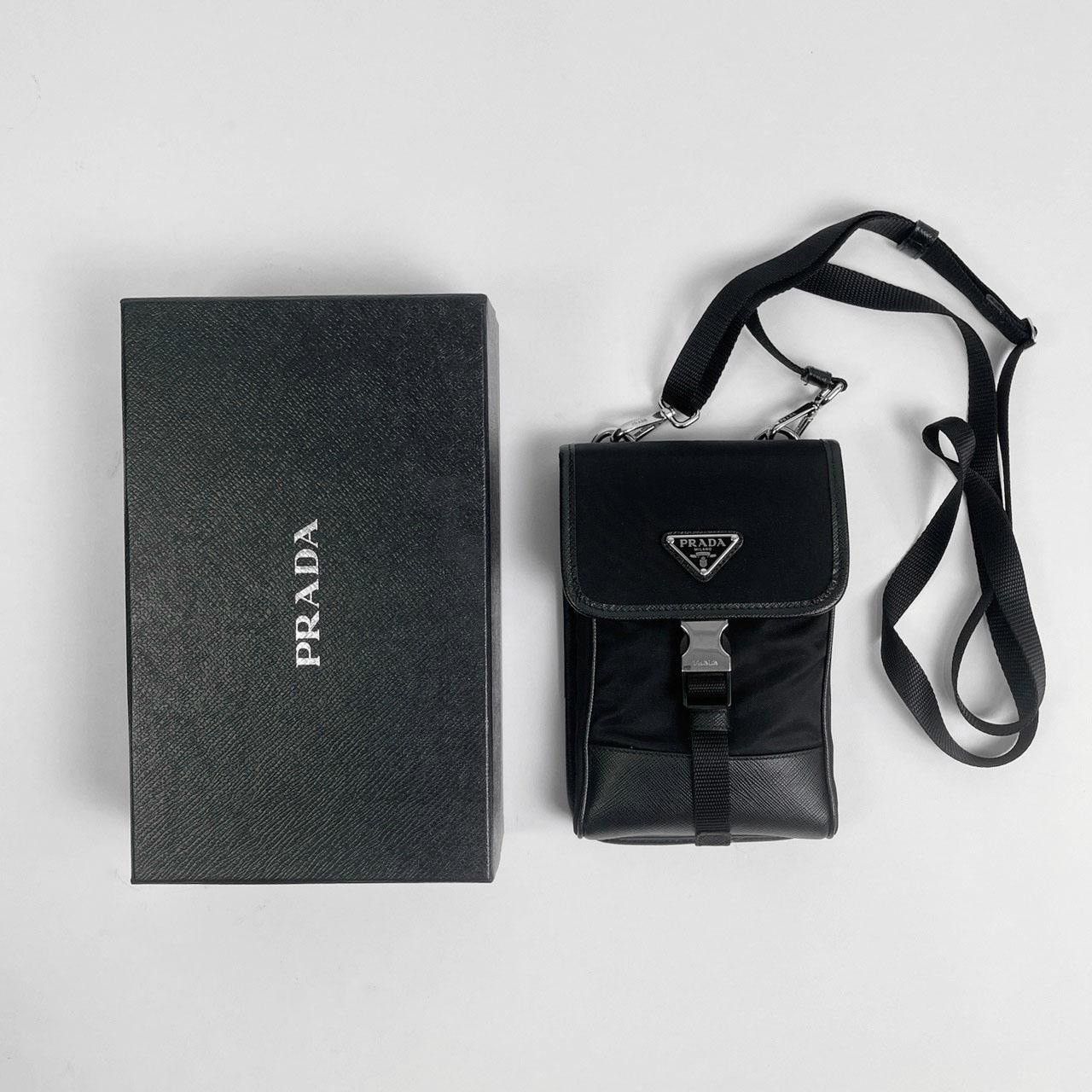 Prada Prada Nylon Panel Phone Bag (pr22081315) | Grailed