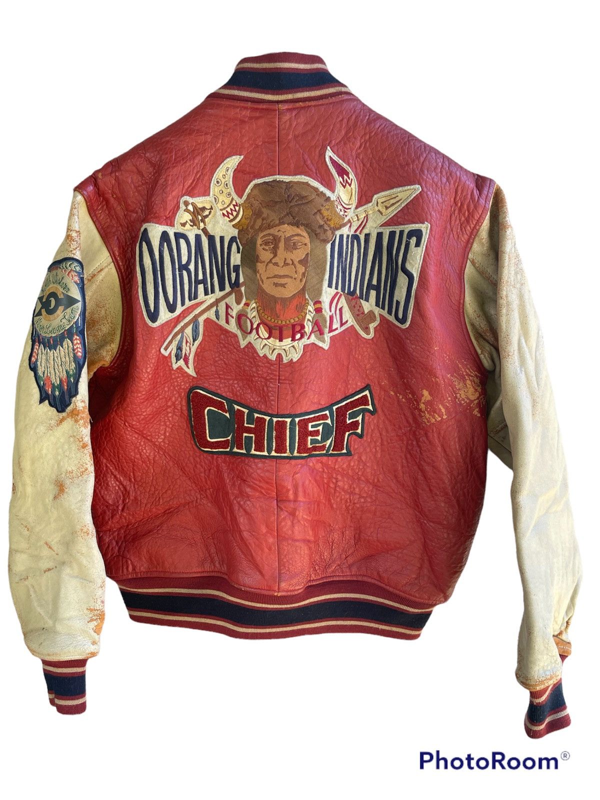 Streetwear × Varsity Jacket × Vintage Very rare🔥🔥 OORANG INDIAN CHIEF ...