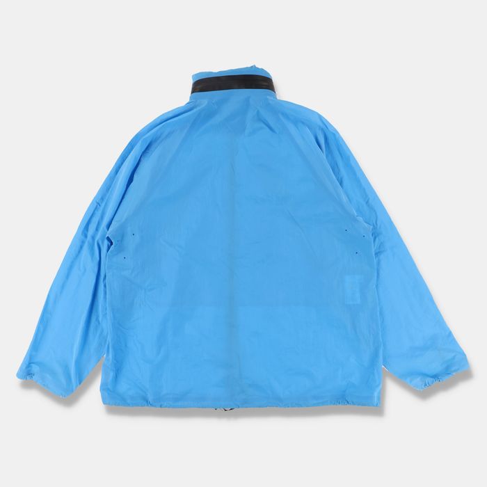 Bottega Veneta Blue Washed Nylon Waterproof Jacket | Grailed