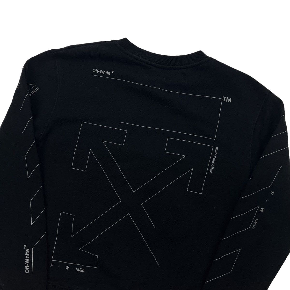 Off-White Off-White Unfinished Arrows Sweatshirt | Grailed
