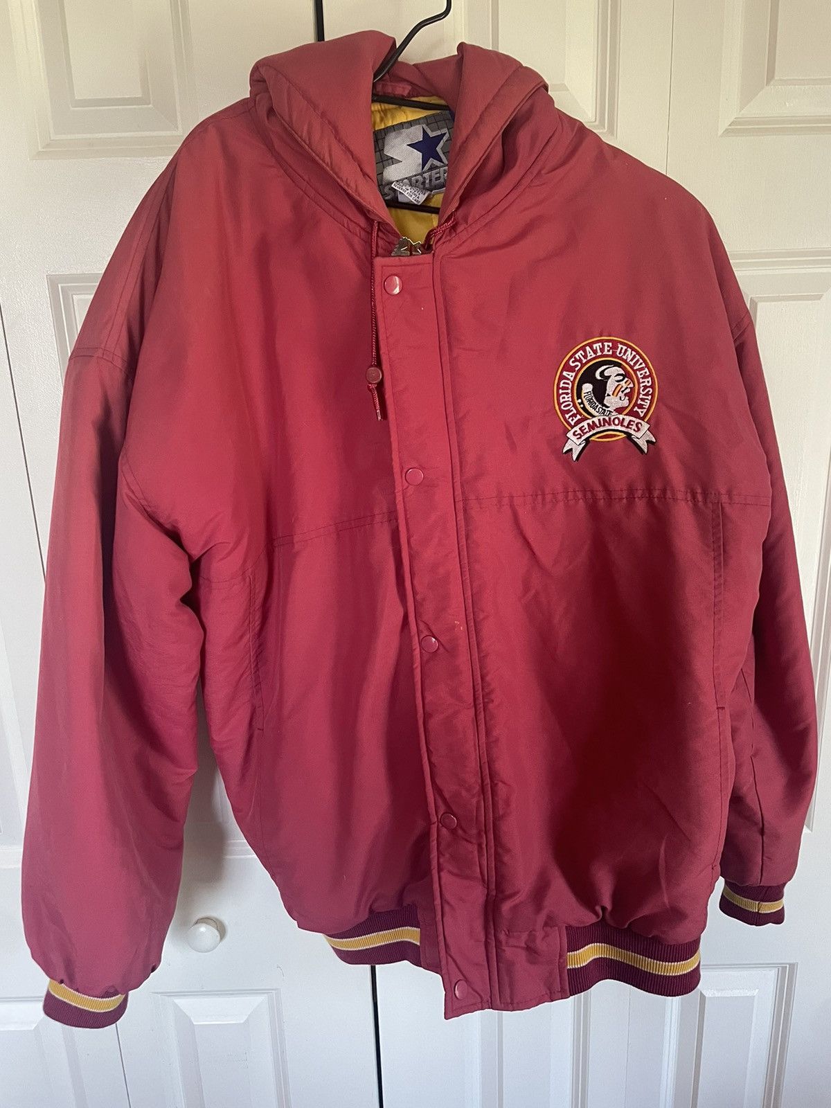 Collegiate × Starter × Vintage Vintage FSU Starter Jacket | Grailed