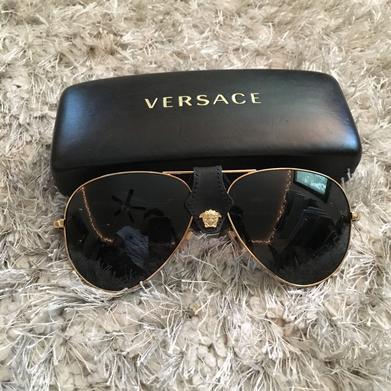 Versace Rock Icon Sunglasses | Grailed