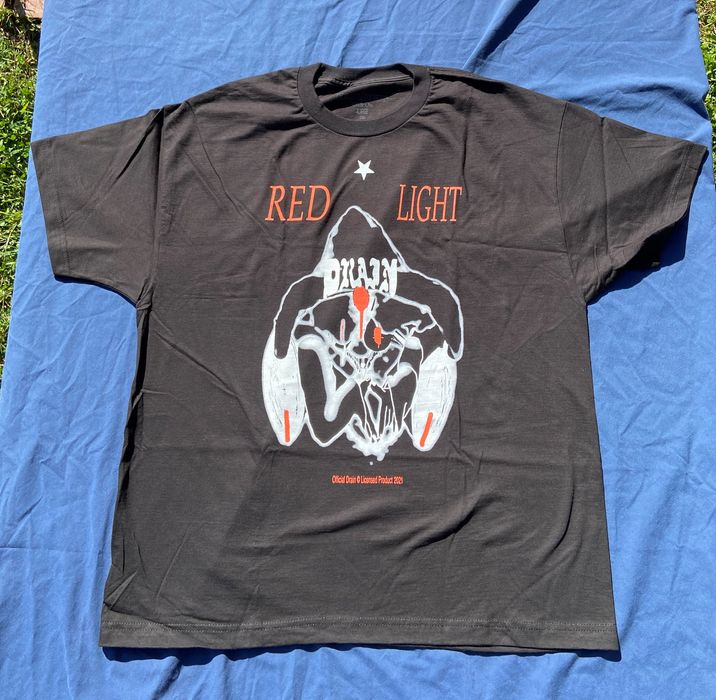 Sad Boys Bladee Red Light T-shirt (Black) | Grailed