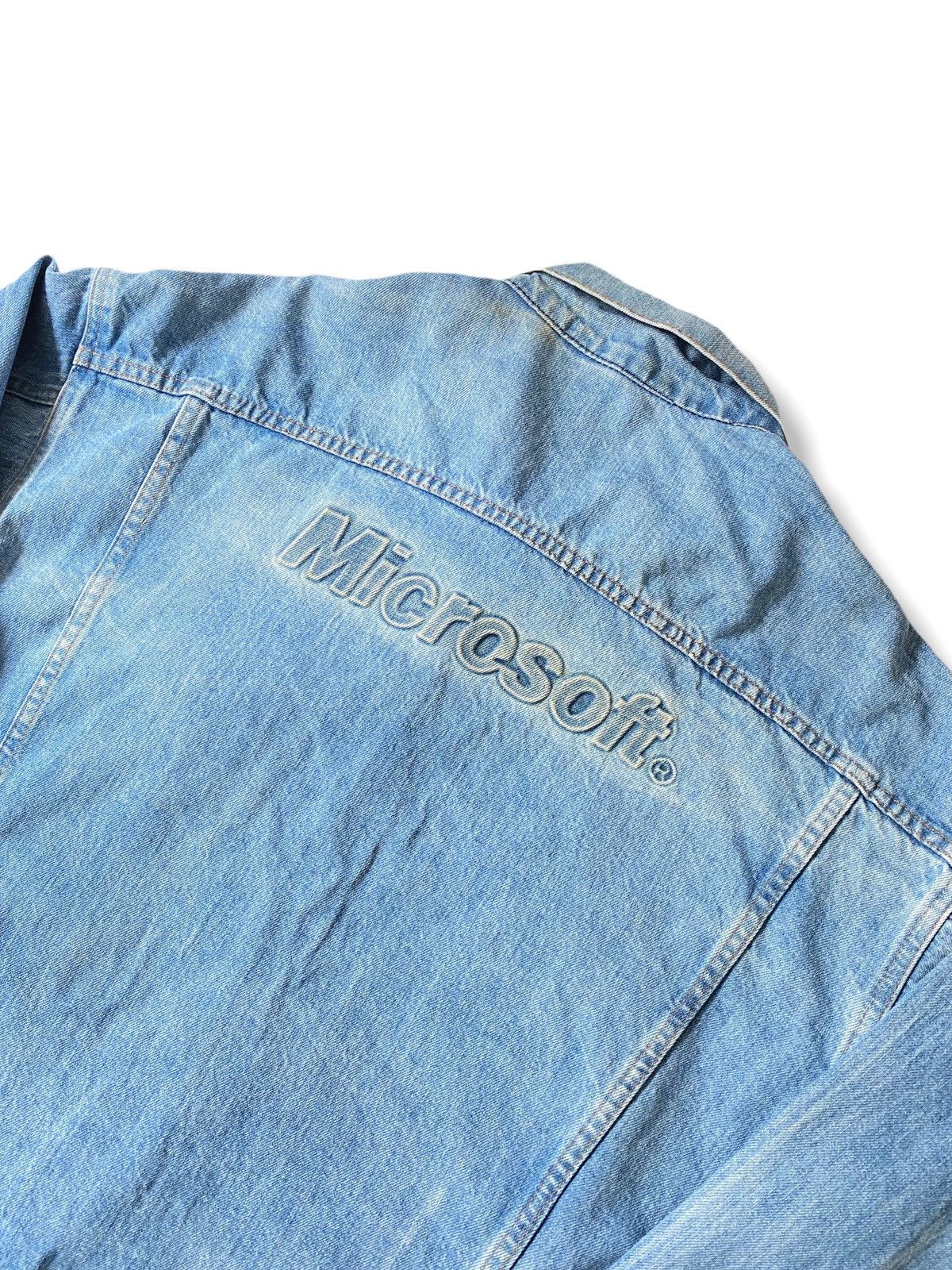 Denim Jacket × Made In Usa × Vintage Tyca Microsoft Vintage Denim ...