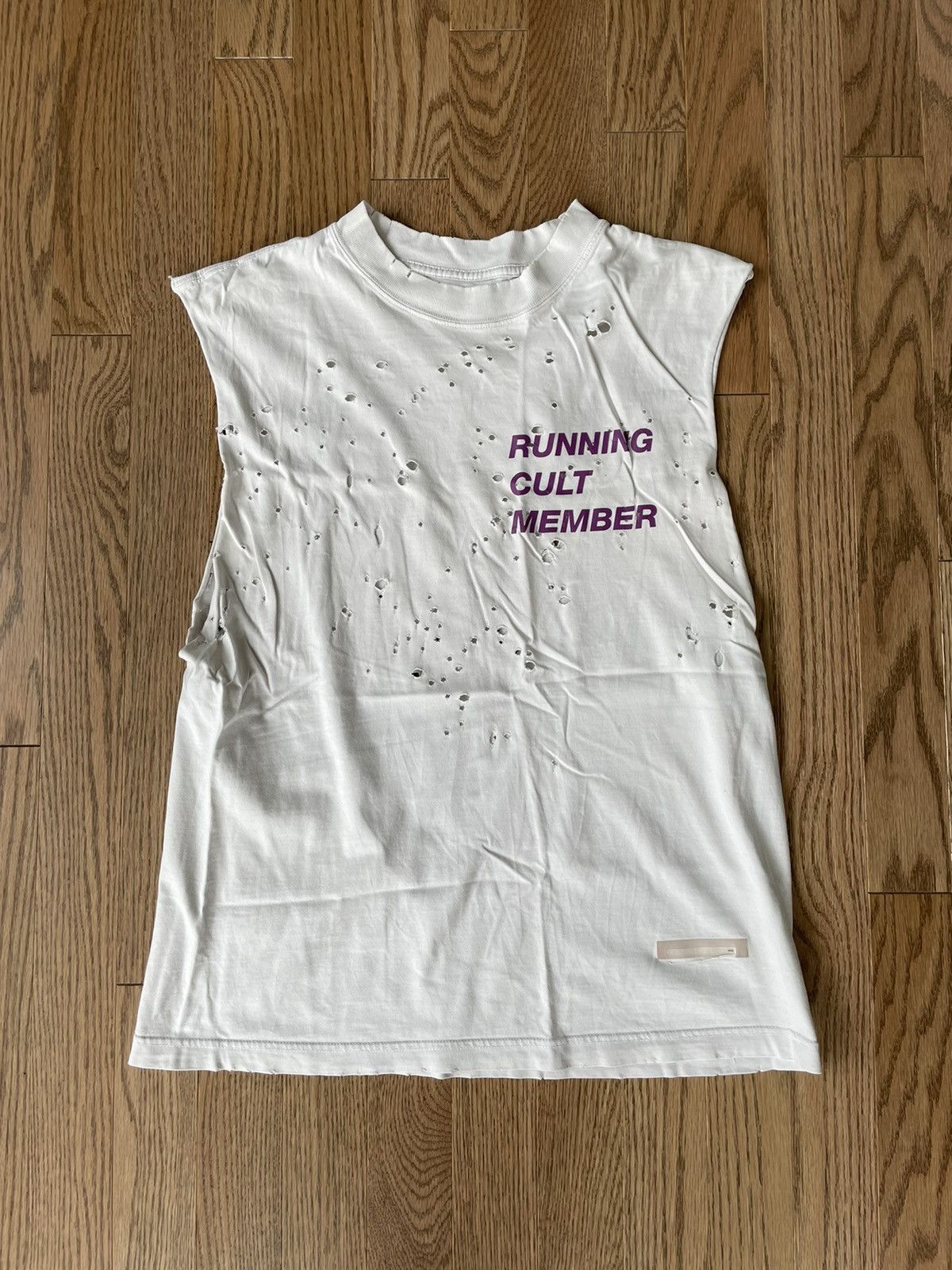 Satisfy Running Cult Member Moth Muscle Tee | Grailed