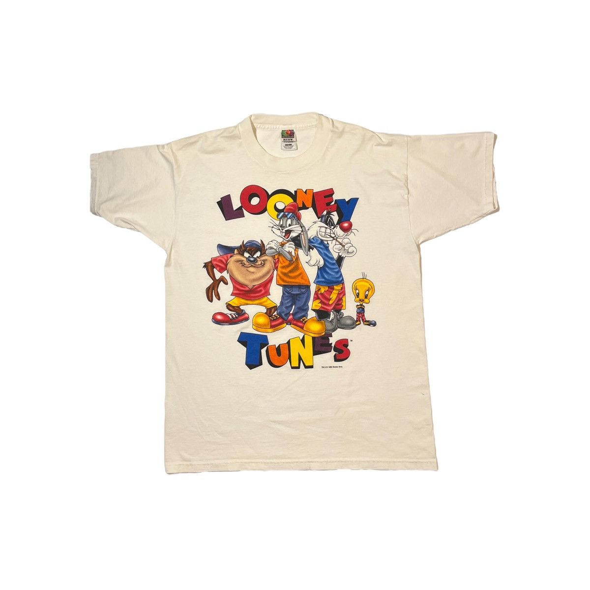 Vintage × Warner Bros 1996 Looney Tunes Thugged Out Tee | Grailed