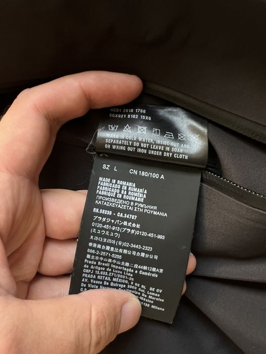 Prada Prada Linea Rossa Gore-Tex Pro Jacket | Grailed