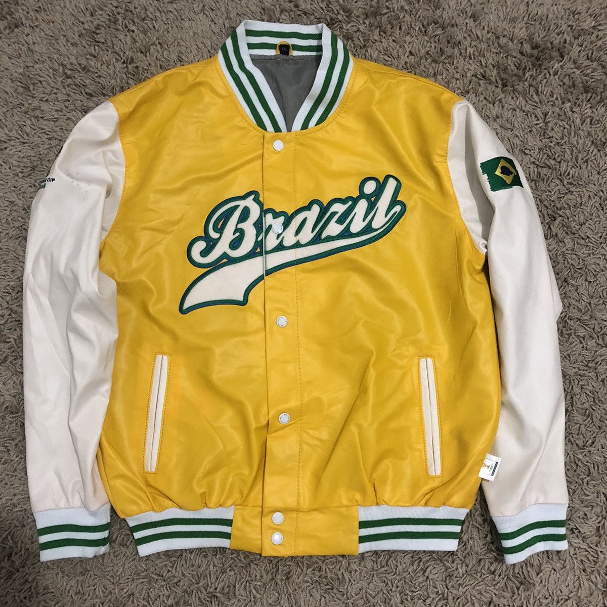 Other Fifa world cup brazil varsity jacket | Grailed