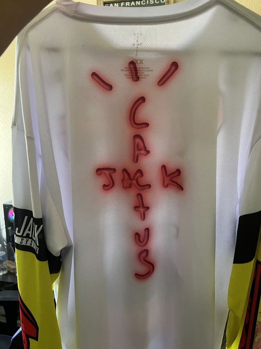 Travis Scott Cactus Jack Gaming Jersey Long Sleeve | Grailed