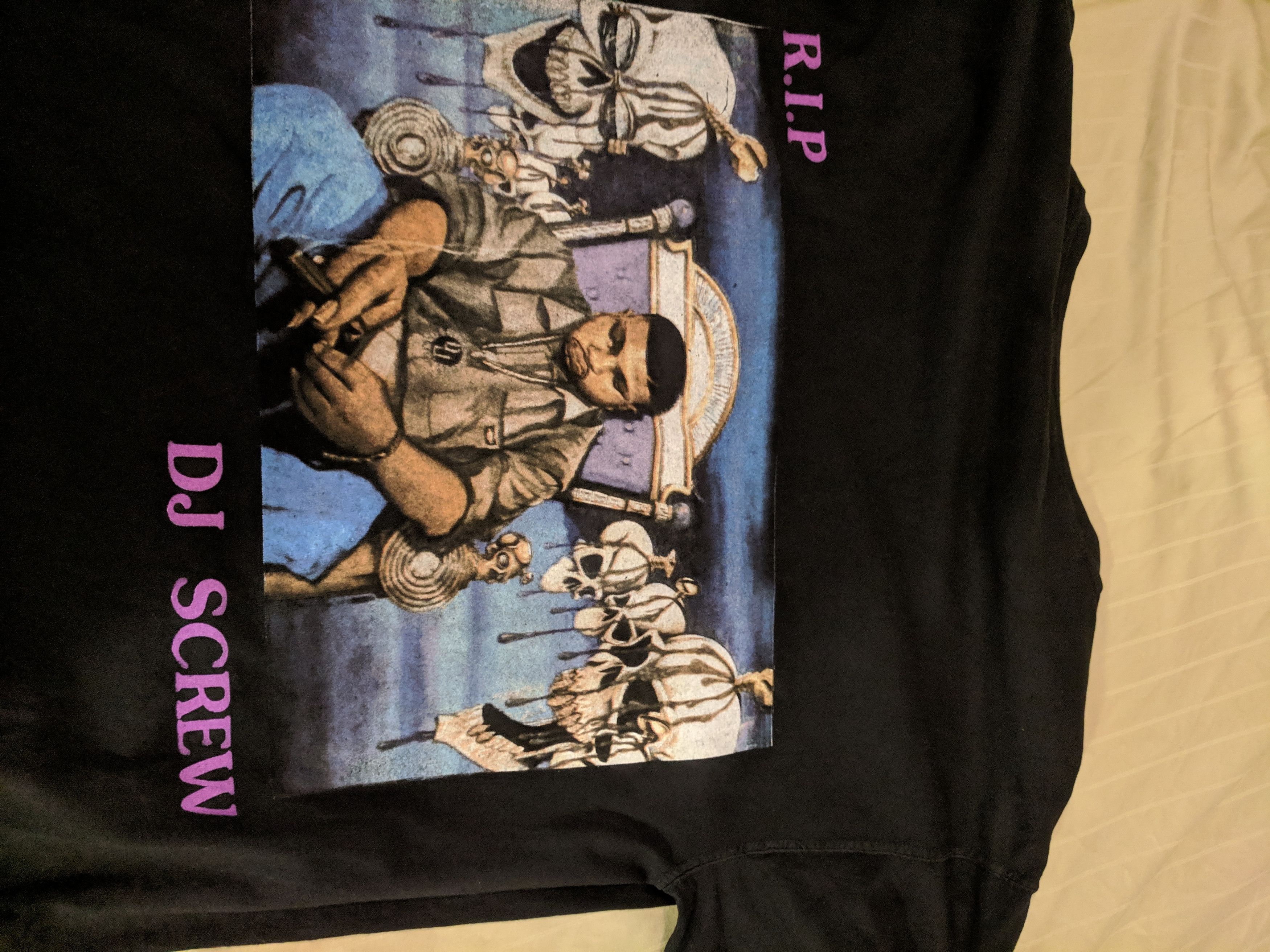 Travis Scott Travis Scott astroworld RIP DJ Screw shirt | Grailed