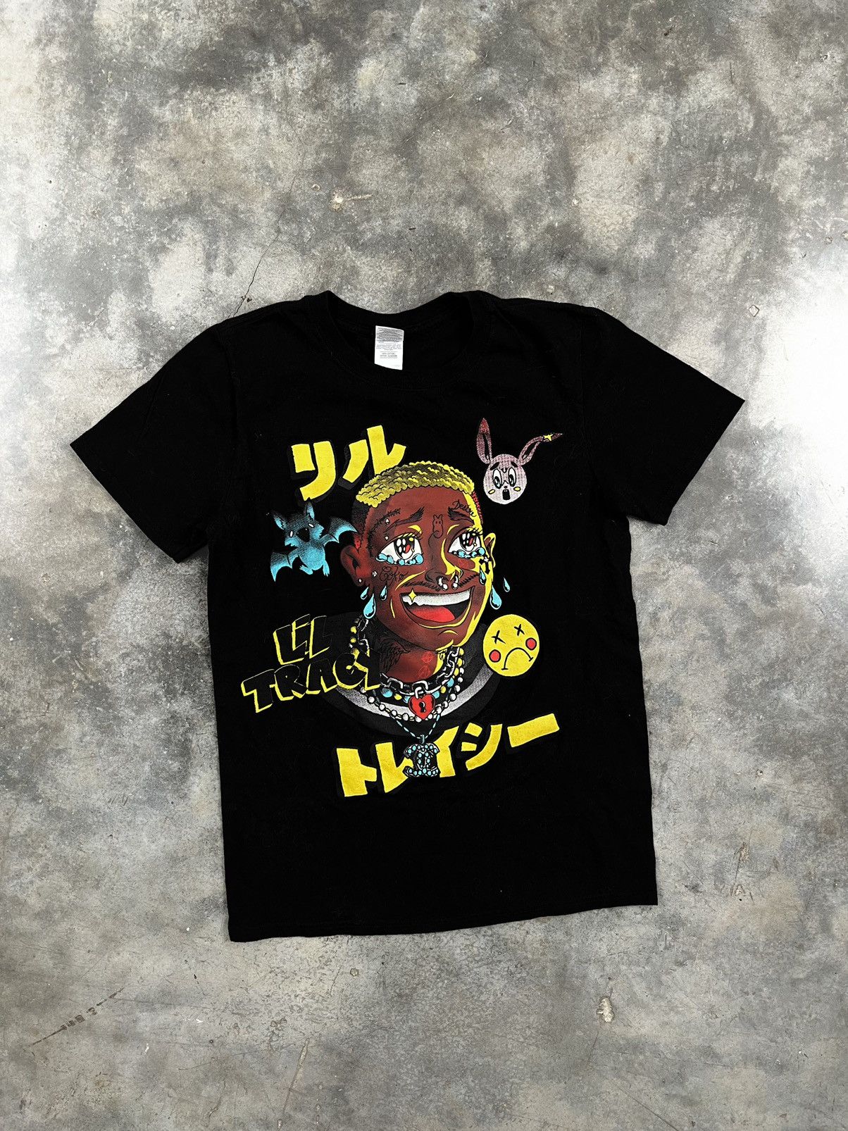 GOTHBOICLIQUE Lil Tracy Anime Manga Tee Black Small ️🥣 Peep GBC | Grailed