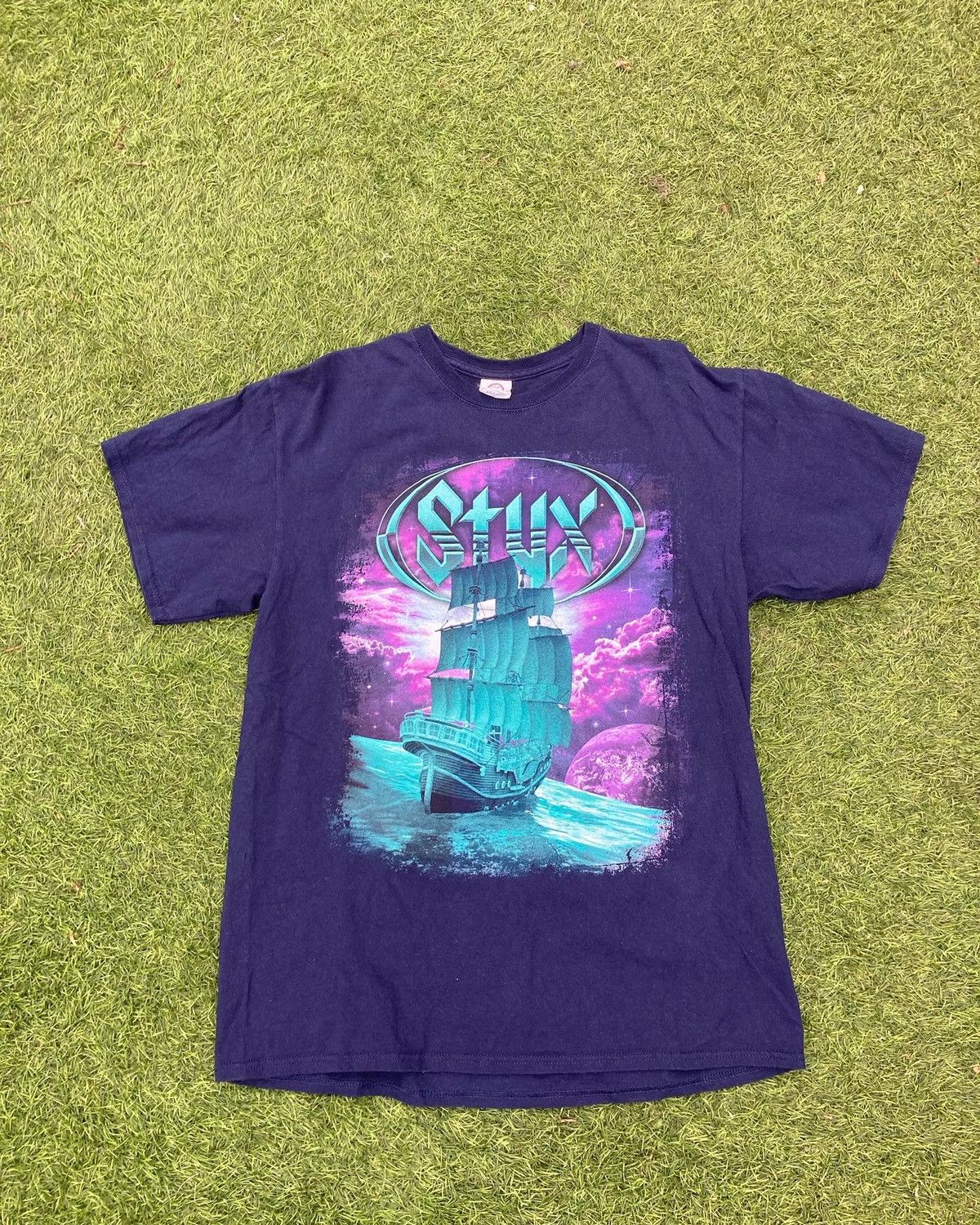 Band Tees × Vintage Vintage Styx world tour t shirt | Grailed