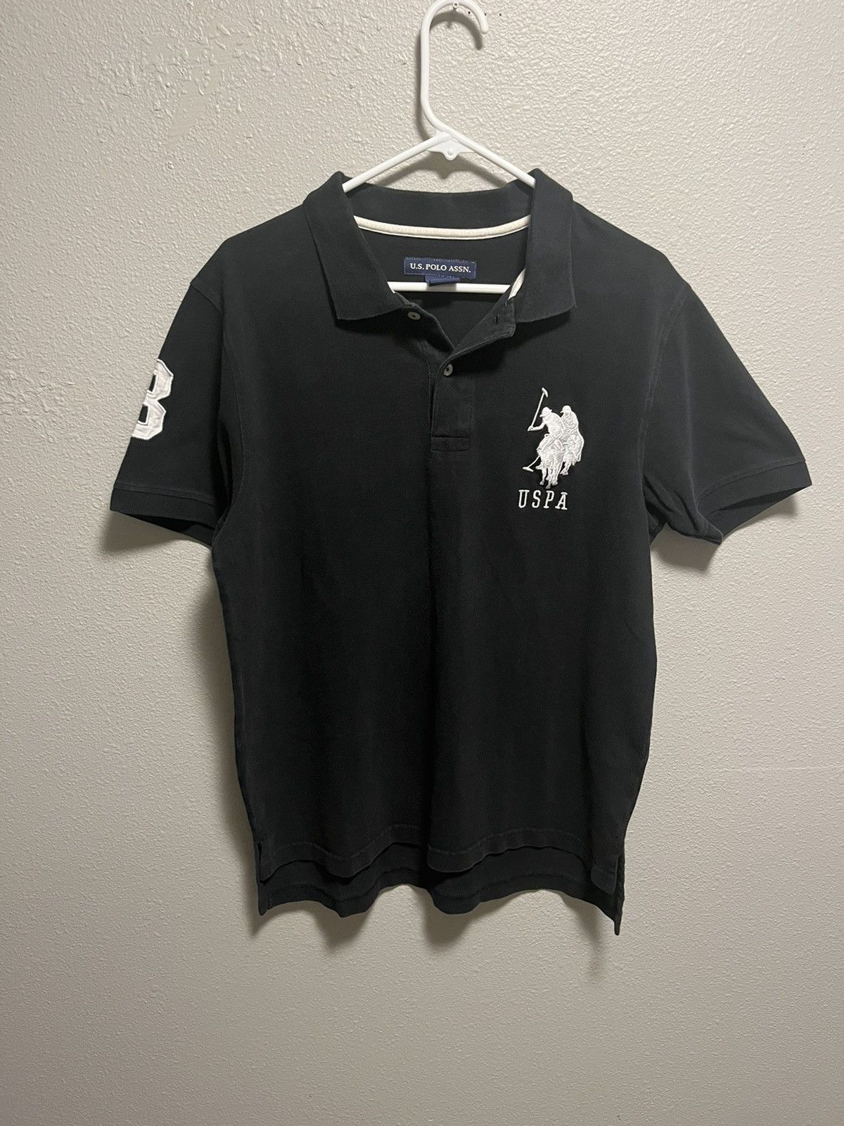 Polo Ralph Lauren × U.S. Polo Assn. U.S. Polo Assn. “3” Polo Shirt w/ Large Logo | Grailed
