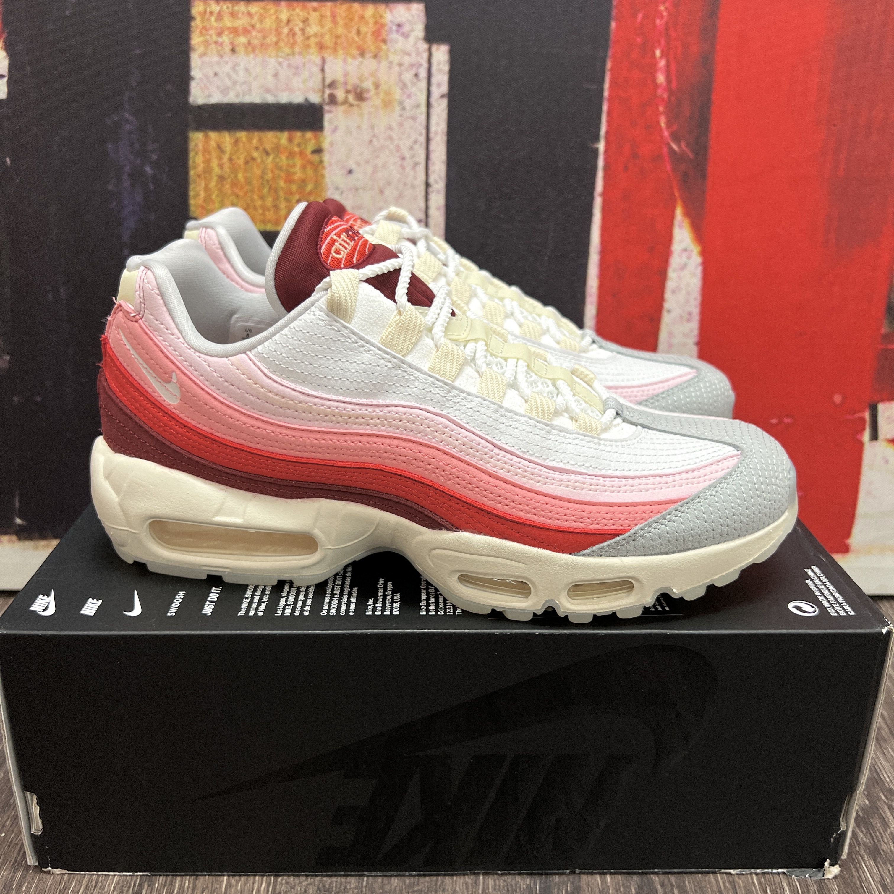 Nike 2022 Nike Air Max 95 QS Anatomy of Air Team Red AM95 | Grailed