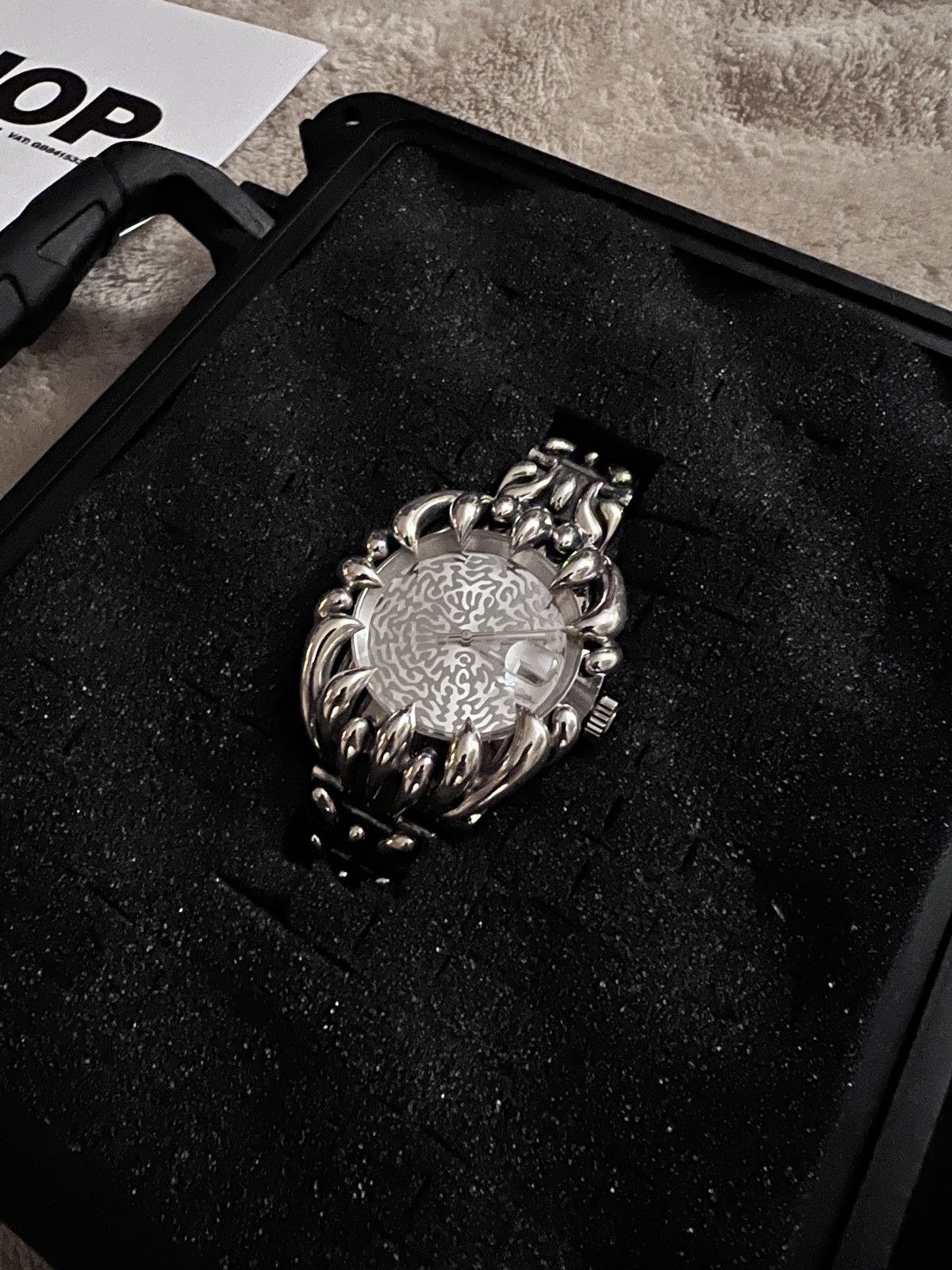 Avant Garde Alabaster Industries Silver Dove Labyrinth Watch | Grailed