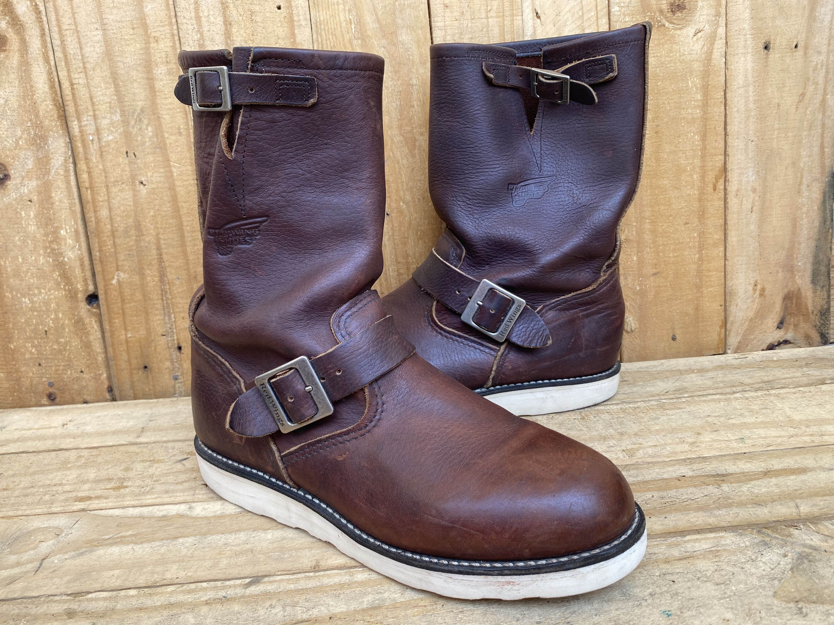 Red Wing Red Wing 2970 Heritage Briar Oil Slick Engineer/Motorcycle ...