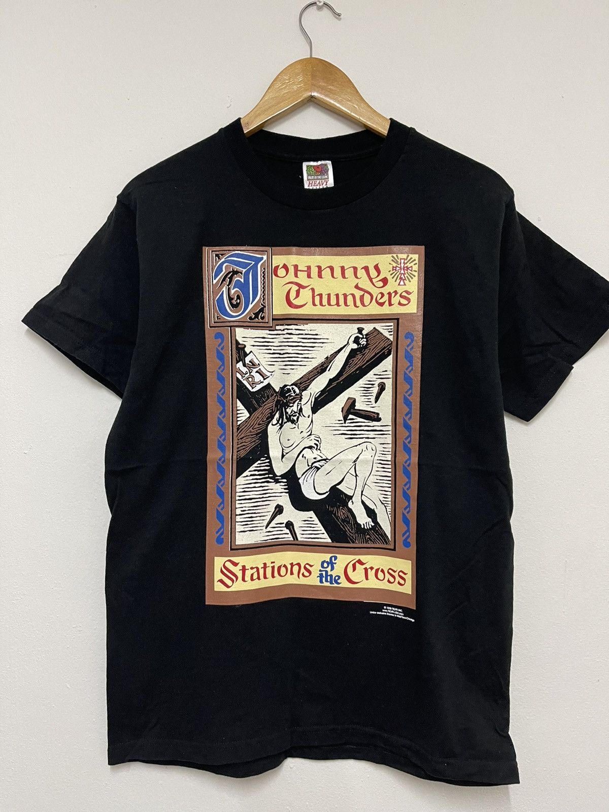 Band Tees × Vintage Vintage Johnny Thunders “Station of the cross 1999 ...