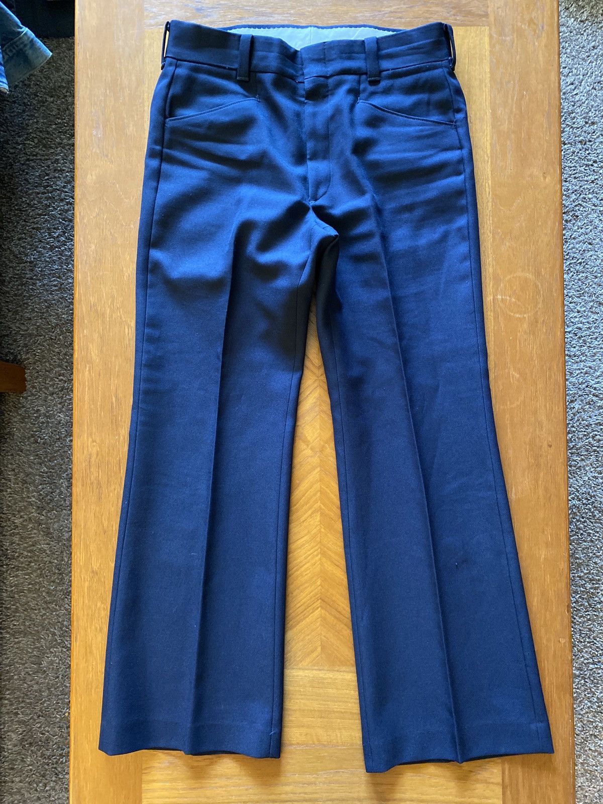 Levi's × Vintage 60’s-70’s Levi’s Panatela Poly Pants Talon Zip 32x30 ...