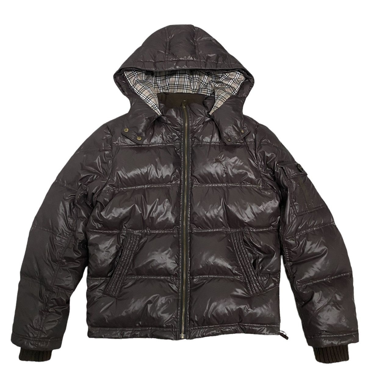 Burberry × Japanese Brand × Vintage Vintage Burberry Nova Check Puffer ...