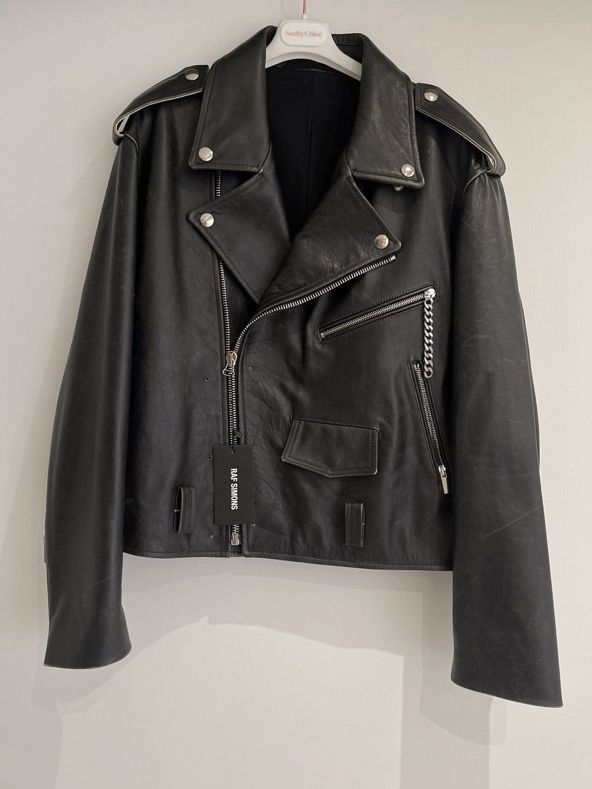 Raf Simons Raf Simons AW 20-21 Leather Jacket | Grailed