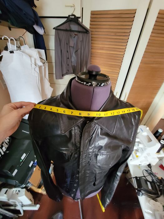 Ann Demeulemeester Vintage Ann D Leather Jacket | Grailed