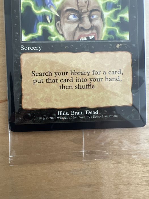 Brain Dead Brain Dead x Magic The Gathering Rare Card | Grailed