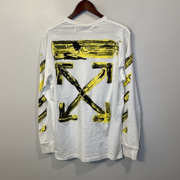 Off-White VIRGIL ABLOH OFF WHITE "MAIN LABEL" 2013 2XL T SHIRT | Grailed