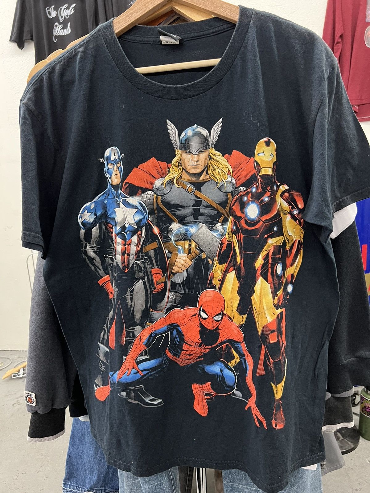 Mad Engine × Marvel Comics Marvel Mad Engine big print | Grailed
