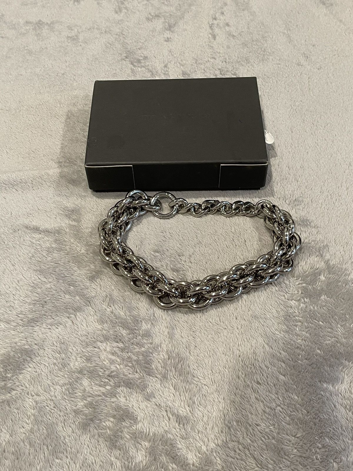1017 ALYX 9SM Alyx 21fw Silver Dual Chunky Chain Necklaces | Grailed