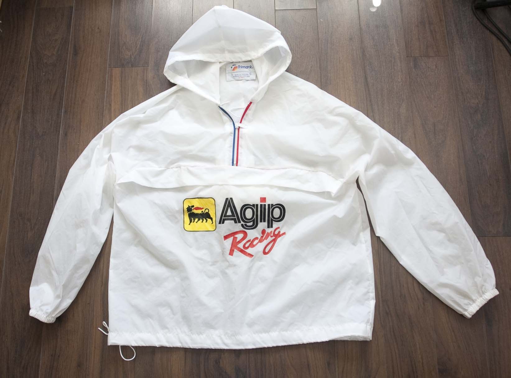 Vintage Agip Racing Light Rain Jacket Coat Vintage Size L | Grailed