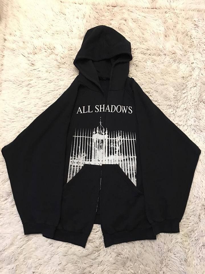 Raf Simons AW 05-06 ALL SHADOWS OVERSIZED HOODIE | Grailed