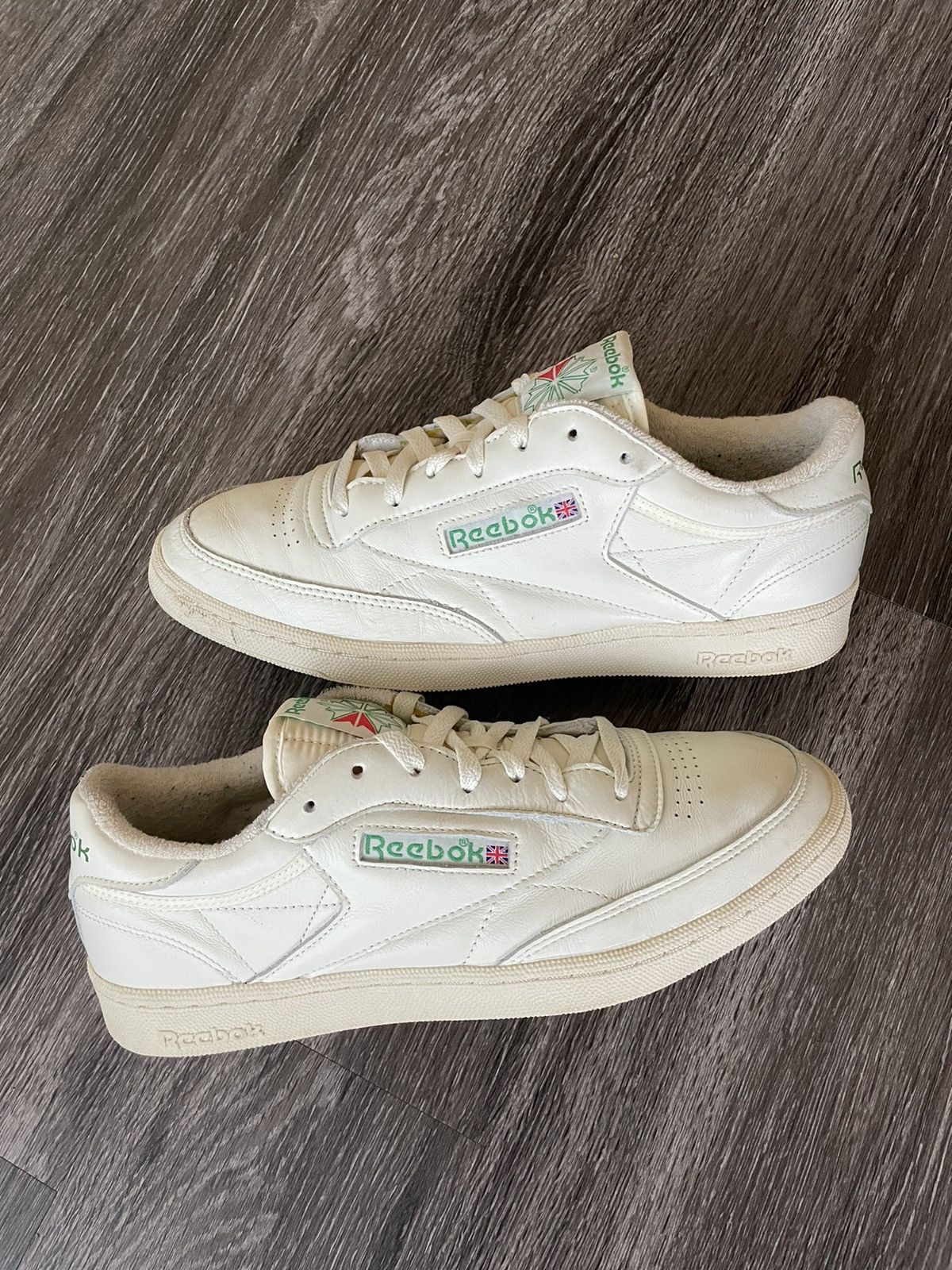 Reebok Reebok Off White Club C 85 Vintage Sneaker Shoes Size 11 | Grailed