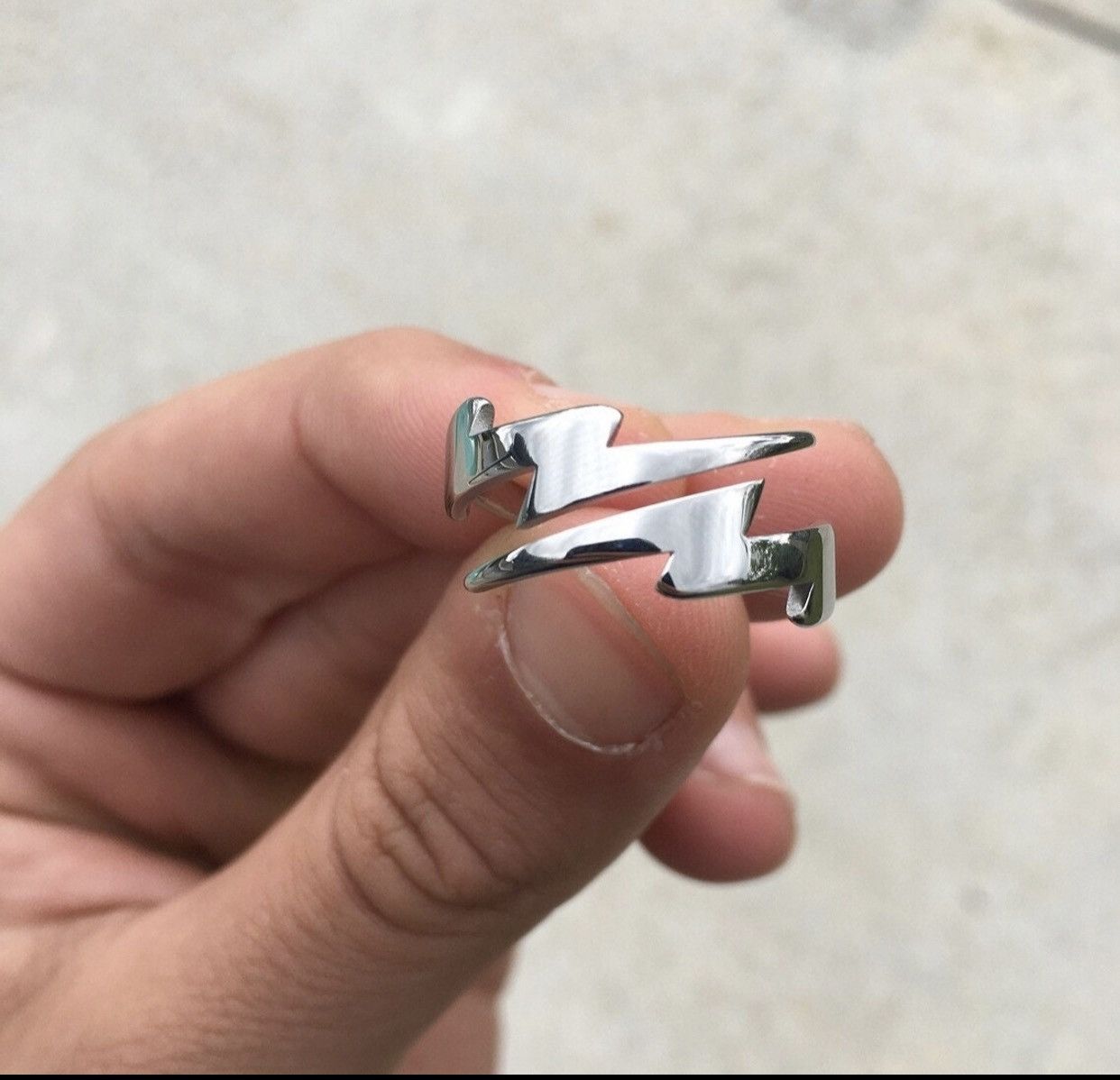 Jewelry × Streetwear × Vintage Lightning Ring | Streetwear Ring ...