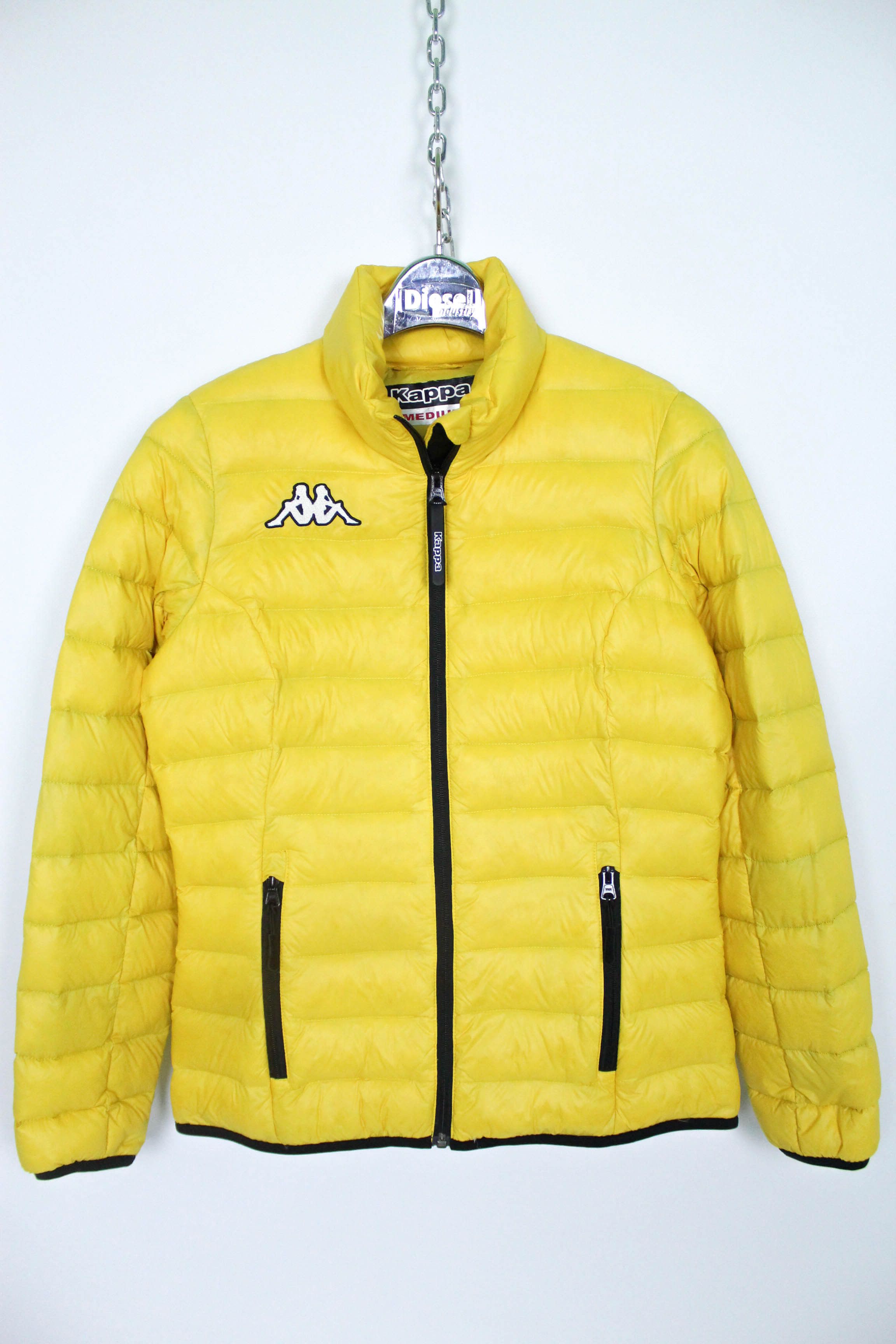 Kappa Kappa Yellow Light Puffer Micro Down Jacket | Grailed