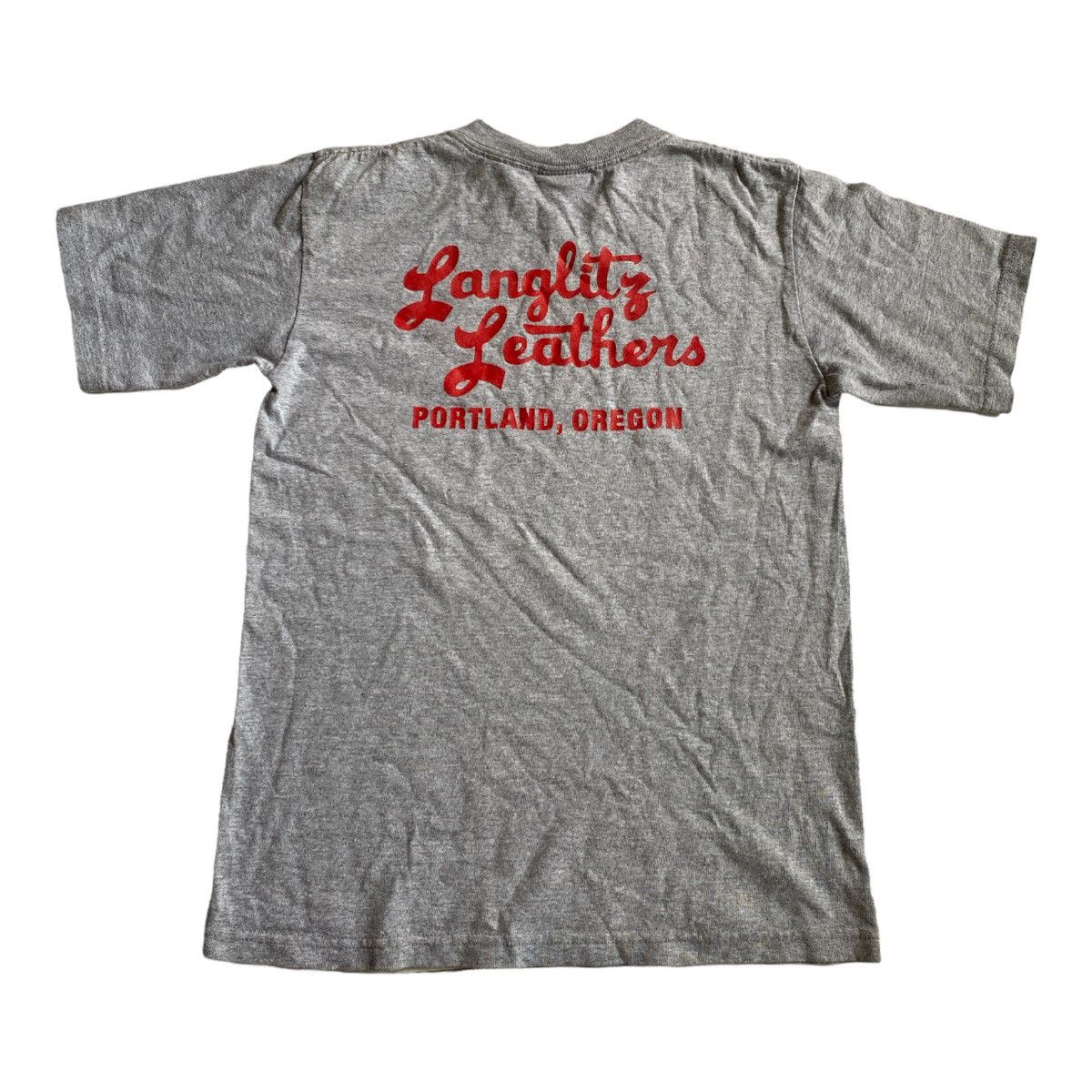 Vintage Langlitz Leathers Tshirt Motorcycle | Grailed