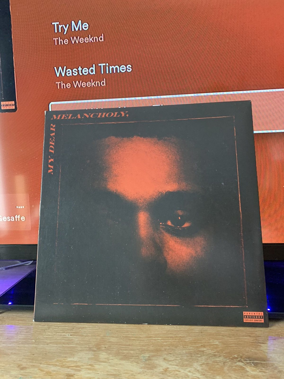 The Weeknd VERY RARE The Weeknd My Dear Melancholy Vinyl 1 of 3000 RSD ...