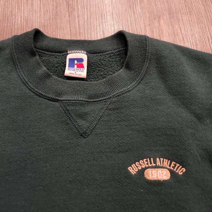Vintage Vintage 90s Rare Russell Athletic Logo Chest Hit 1902 grail ...