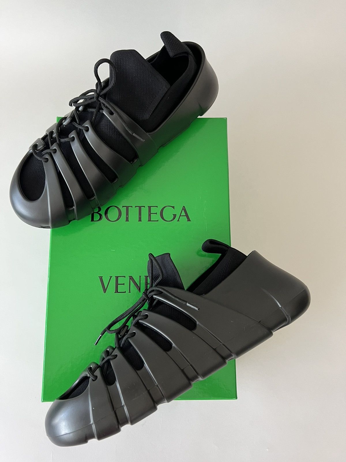 Bottega Veneta Bottega Veneta Lace-up Rubber Trail Shoes | Grailed