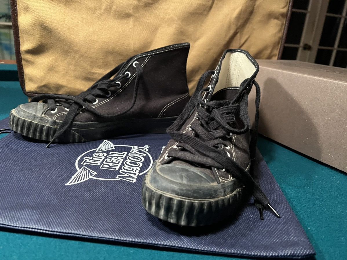 The Real McCoy's The Real McCoy’s Canvas Rubber Soled Training shoe ...