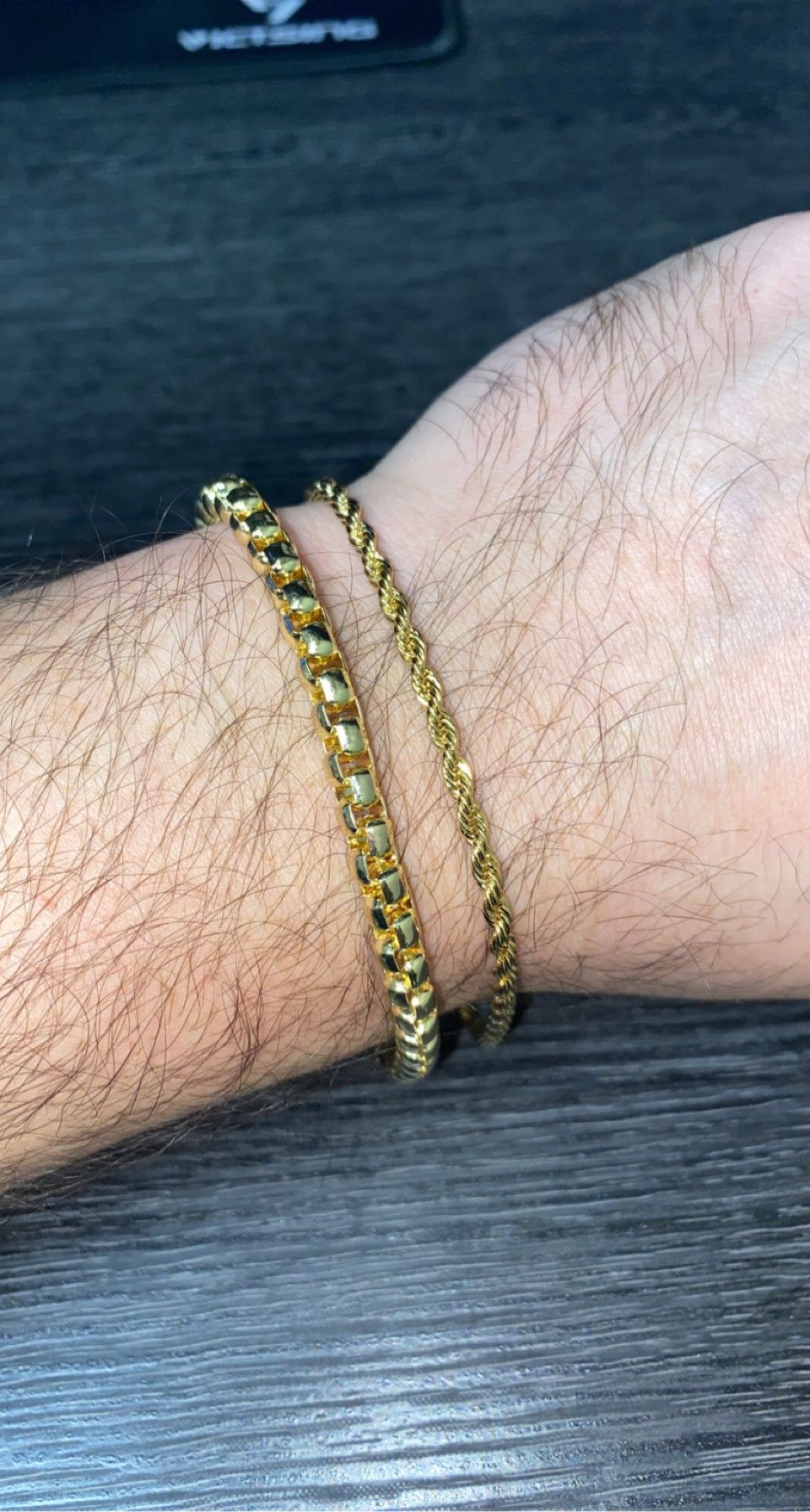 Gold 14k Gold Cuban Bracelet Bundle (PVD) | Grailed