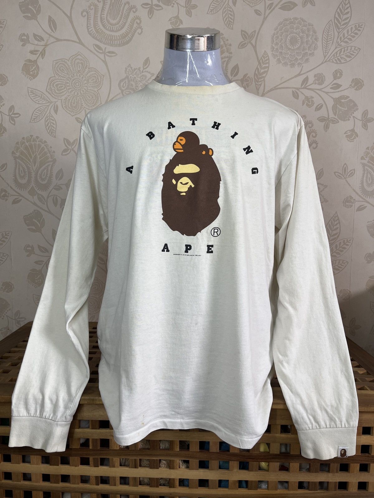 Bape A Bathing Ape Vintage Copyright 1993 - 2012 Made In Japan | Grailed