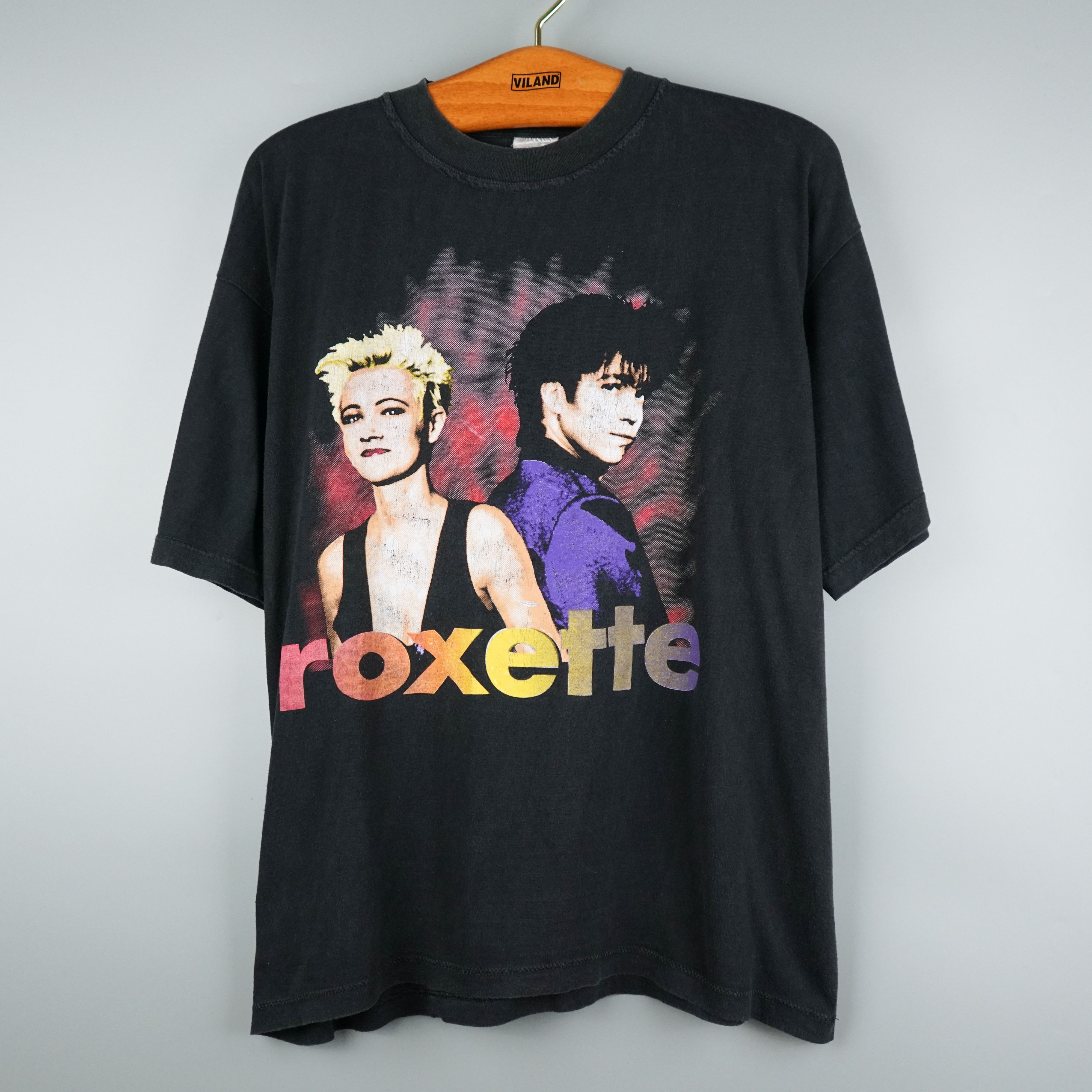 Band Tees × Tour Tee × Vintage Vintage Roxette t shirt 1990s | Grailed