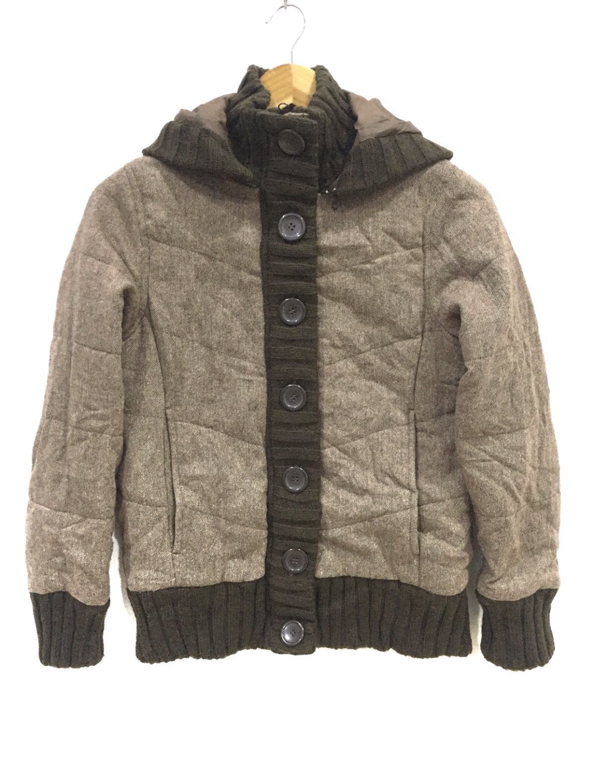 Woolrich Woolen Mills RARE!!! Vintage Woolrich Puffer Hoodie Denim ...